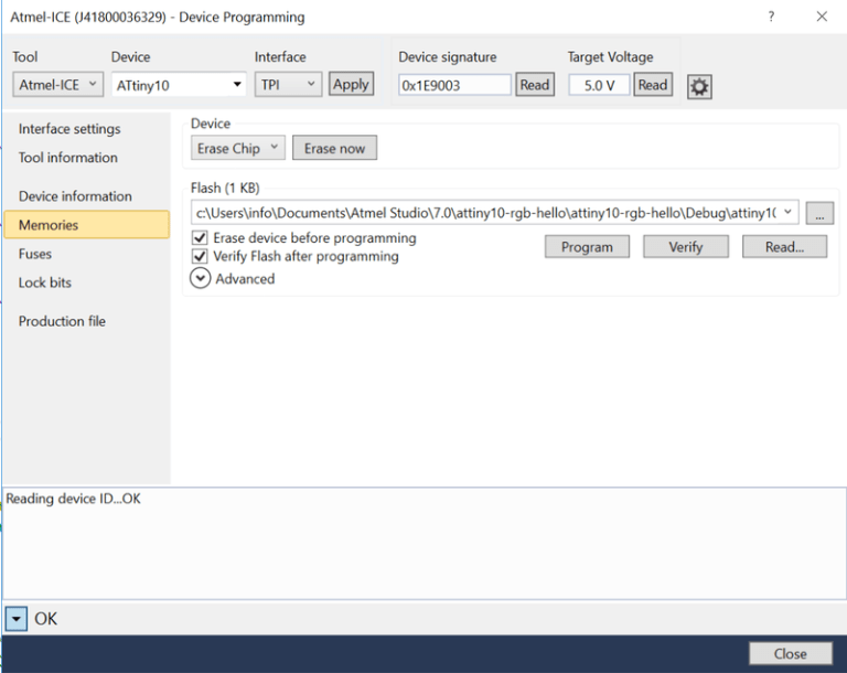Getting Started with Atmel ATtiny10 - Electronut Labs